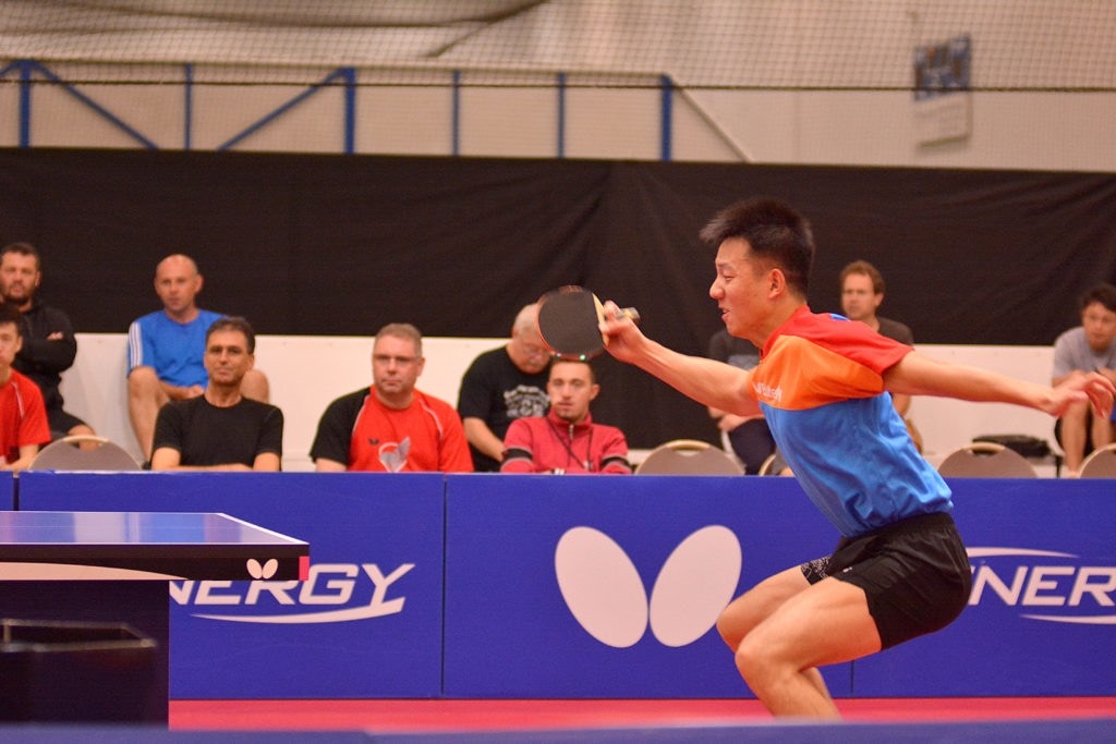 Bowen Chen Maryland Table Tennis Center: Running Toward His Goals