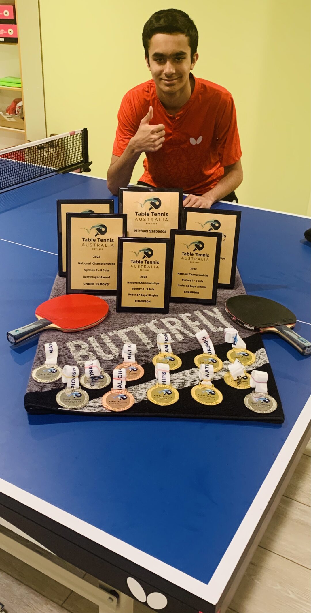 Aditya Sareen - Playing Down Under - Butterfly Table Tennis & Ping Pong Equipment | Butterfly Online
