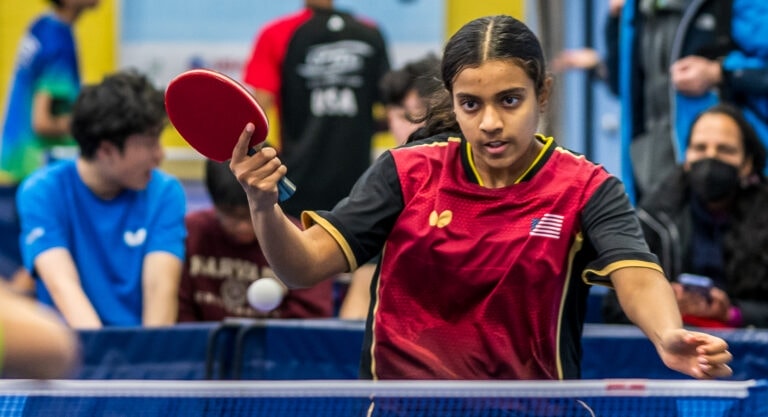 Anagha Kasichainula - Backhand Looping the Flip - Butterfly Table ...