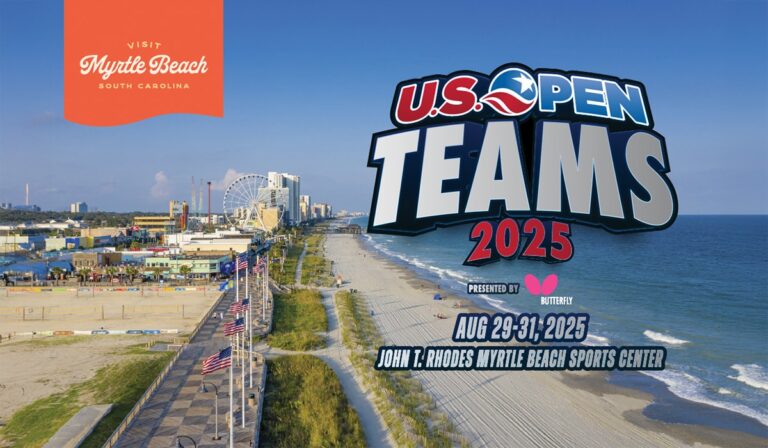 2025 U.S. Open Team Table Tennis Championships